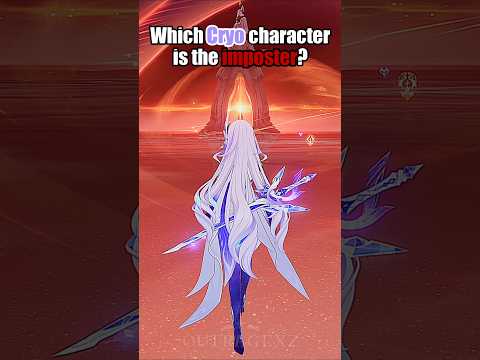 Which of these Cryo Characters is the IMPOSTER!? | Genshin Impact #SummerOnShorts