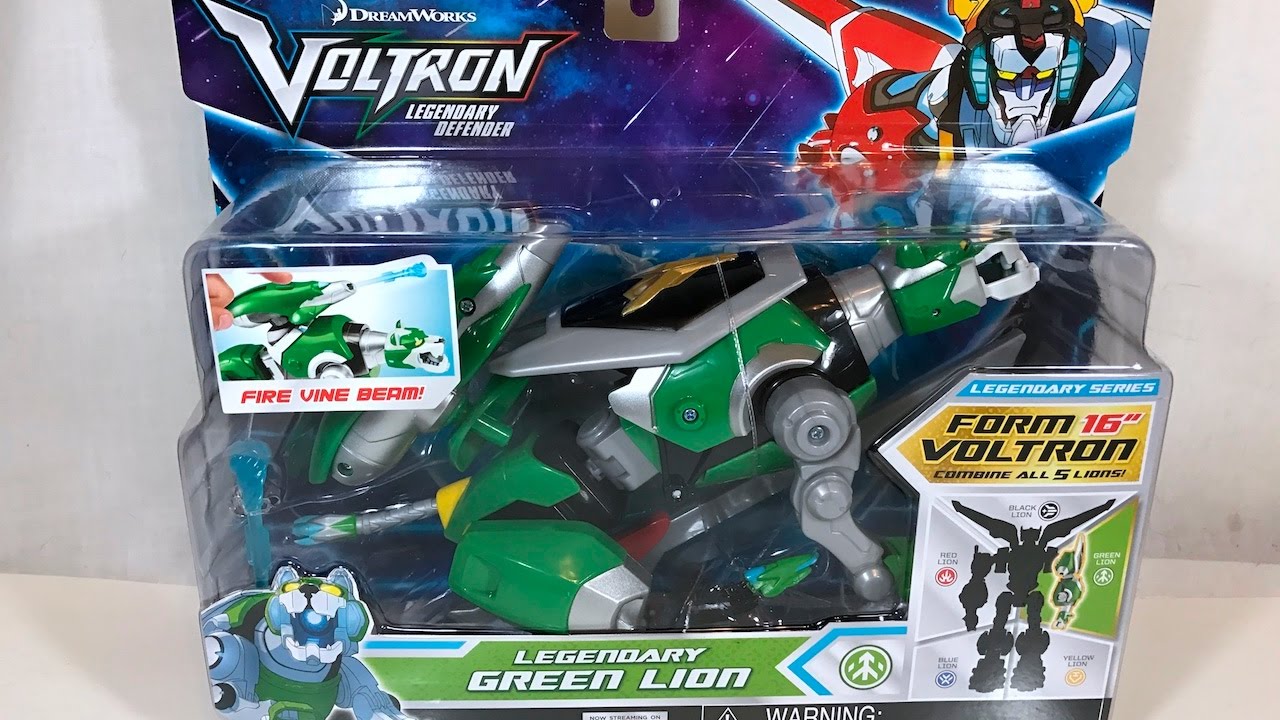 Voltron Legendary Defender | Legendary Green Lion Review