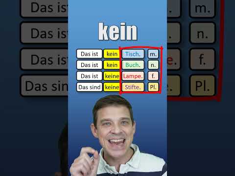 no vs. not? When to use which? German Short Tips