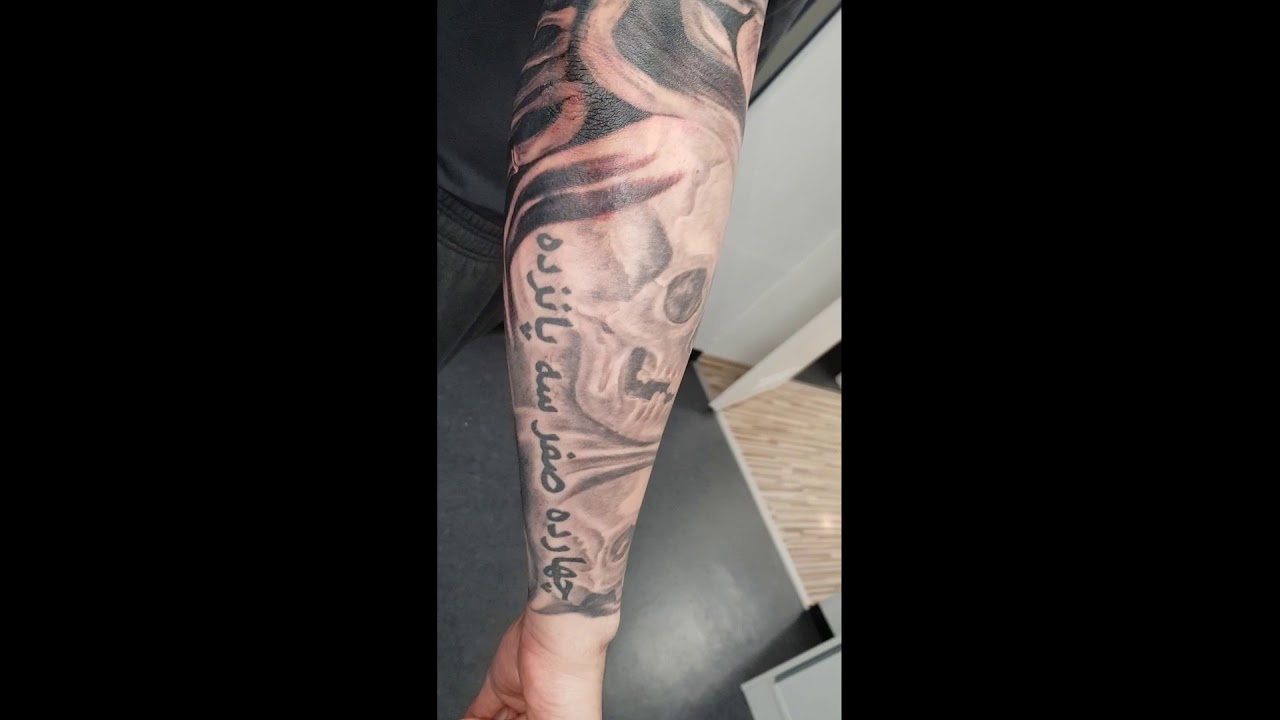 ---------------- Schädel / Skull Sleeve Tattoo   ---------------