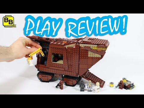 LEGO STAR WARS SANDCRAWLER 75220 REVIEW!!