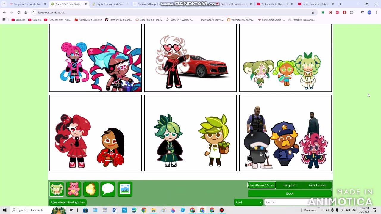 Bee's OCs Comic Studio was a little cute since I've seen this from CS Users Obsession