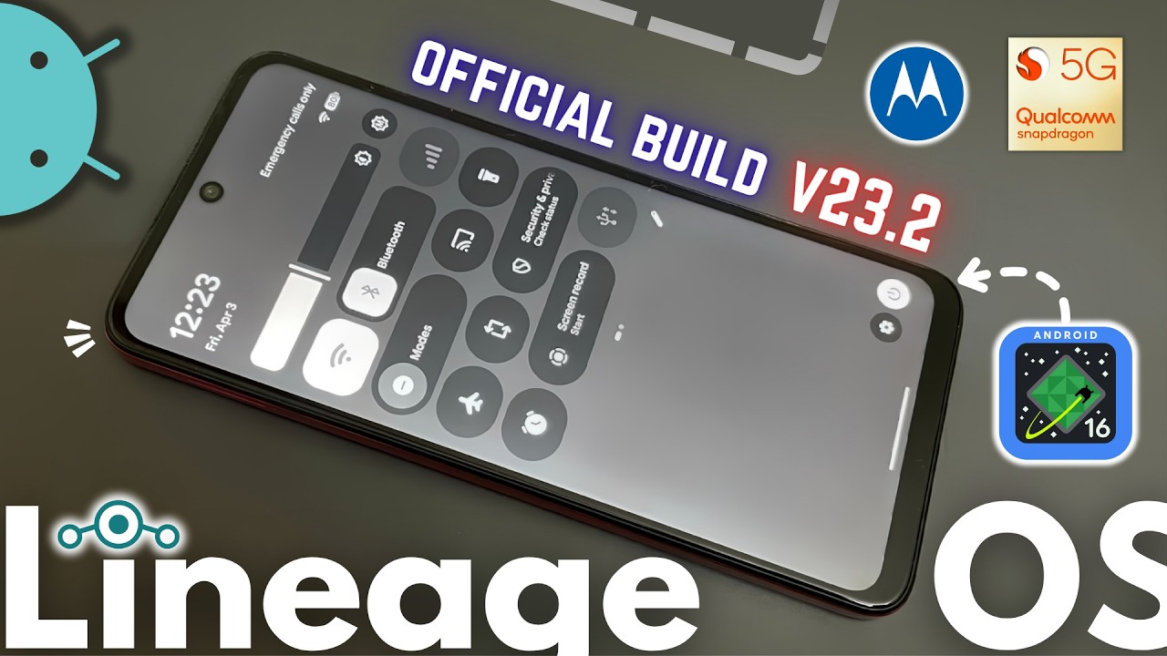 Full Install Lineage OS 23 Android 16 ROM on Any Android or Motorola Phone!