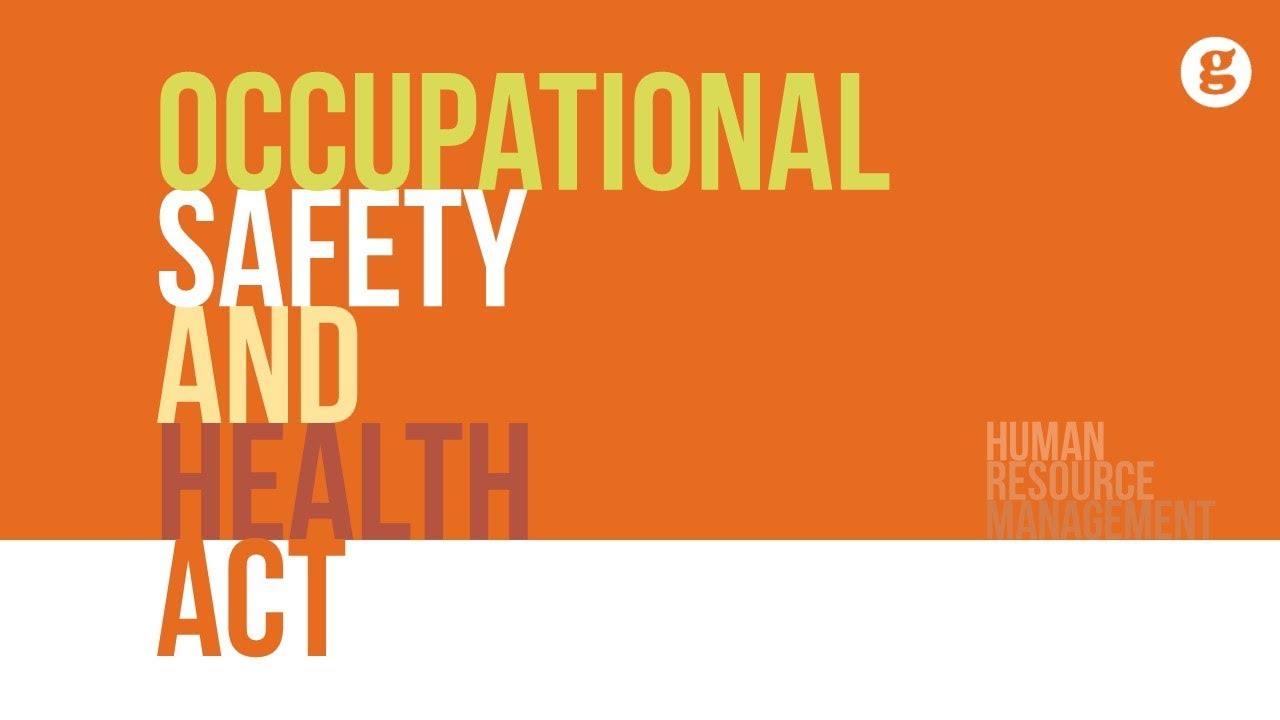 Occupational Safety and Health Act
