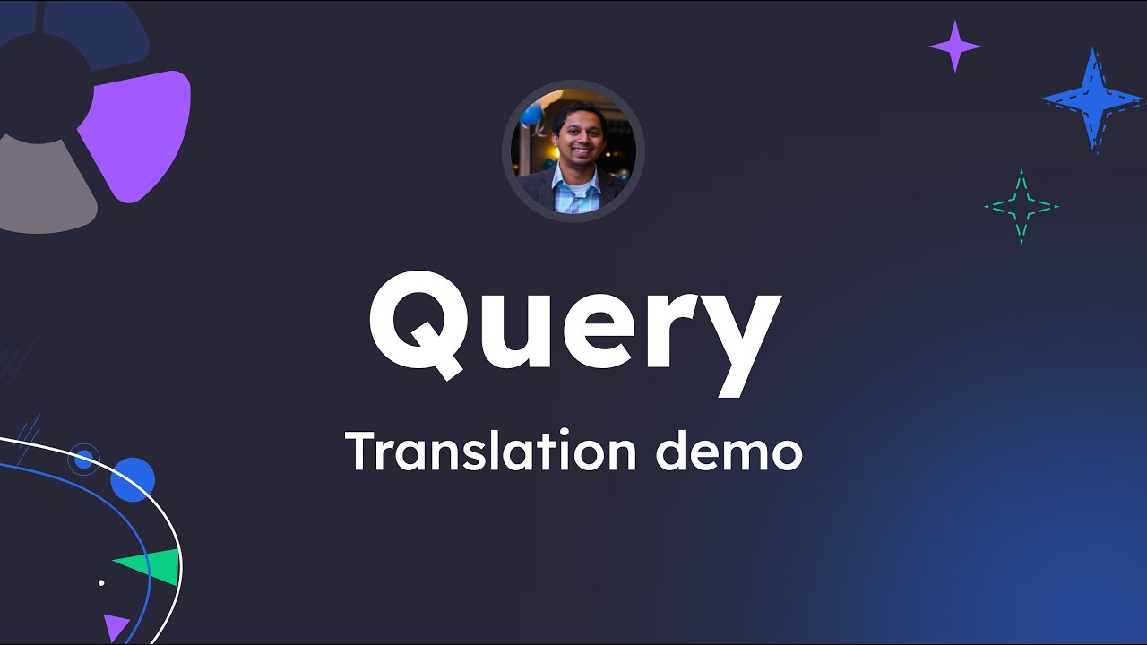Query translation demo
