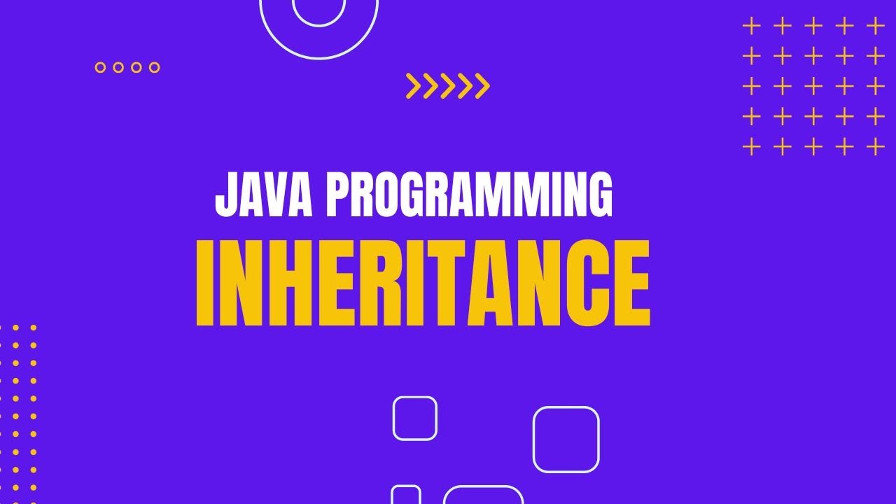 Inheritance in Java Programming