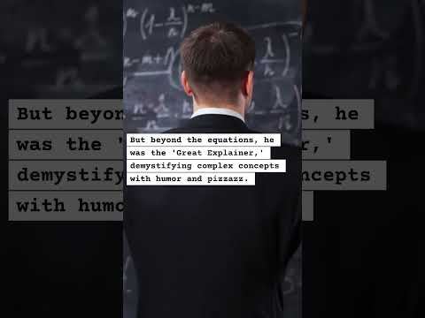 Who is Richard Feynman: The Great Explainer