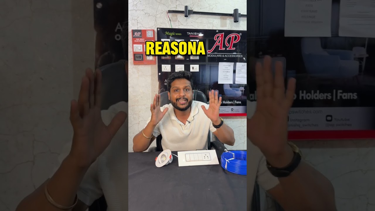 Famous brand / local Market vs AP Electrical Solutions !! #shorts #electrical #switch #wire