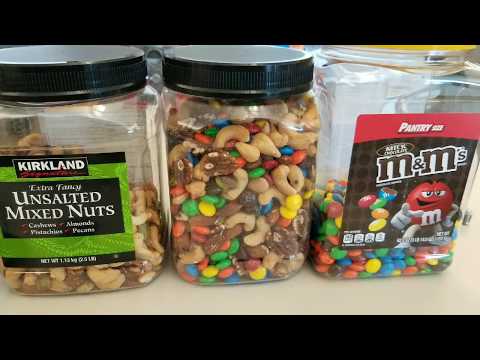 How to Make Fancy Trail Mix! Costco Mixed Nuts and M&M’s!!!! – Sterling ...