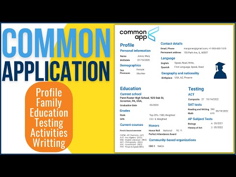 How to Complete the Common Application to Colleges
