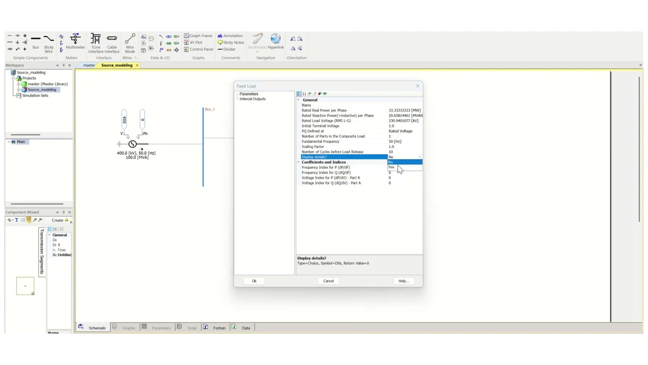Load Modelling in PSCAD II Power System Study