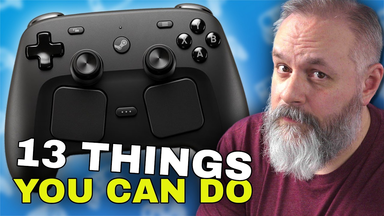 Steam Controller can do ANYTHING (almost)