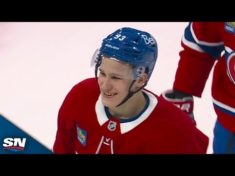 Canadiens' Ivan Demidov Sets Up Goal With Shifty Move To Pick Up First NHL Point
