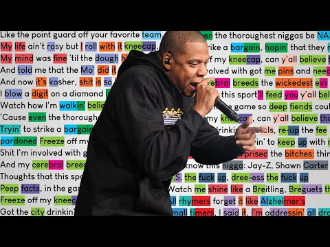 JAY-Z - Dead Presidents | Rhymes Highlighted