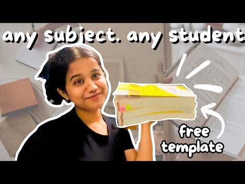 How to memorize anything FAST, EASILY and ACCURATELY+ free template✨