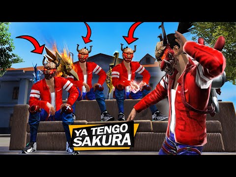 ASI CONSEGUI LA CHAQUETA ROJA 😵Y EL SAKURA🤯 Gratis En FreeFire