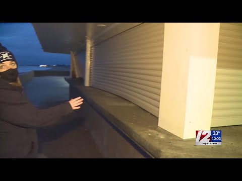 Nor'easter significantly damages oceanfront bar in Westerly