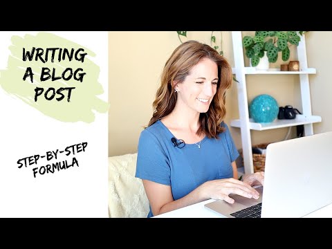 How to Write a Blog Post for Private Practice - Step by Step!