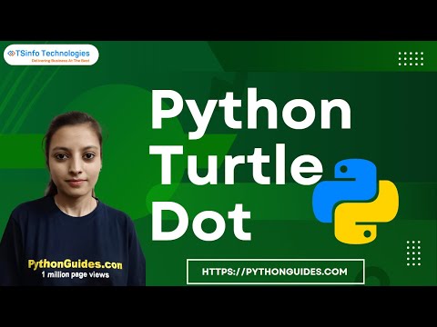 How to create Turtle Dot in Python | Python Turtle Dot using dot() function