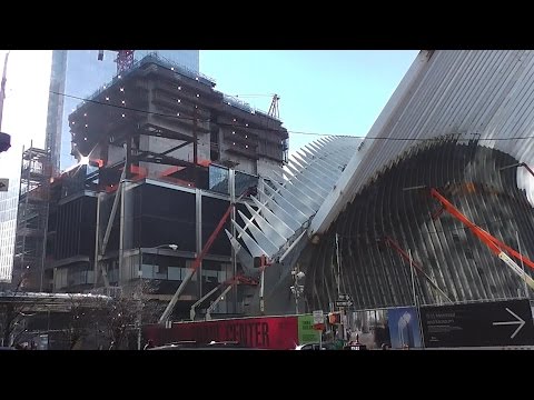 UPDATE! One World Trade Center / Freedom Tower 1/23/2015 construction progress part 2