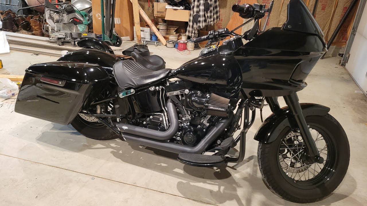 Softail Slim Bagger Conversion Pt. 2