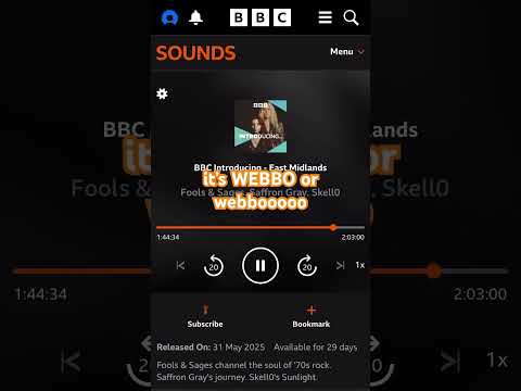 some more words from Dean Jackson on BBC Sounds last week… #newmusic #artist #radio #bbcsounds #fyp