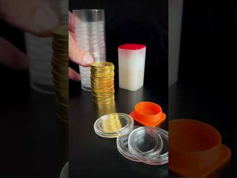 Gold Coin Storage - Capsules and Tubes