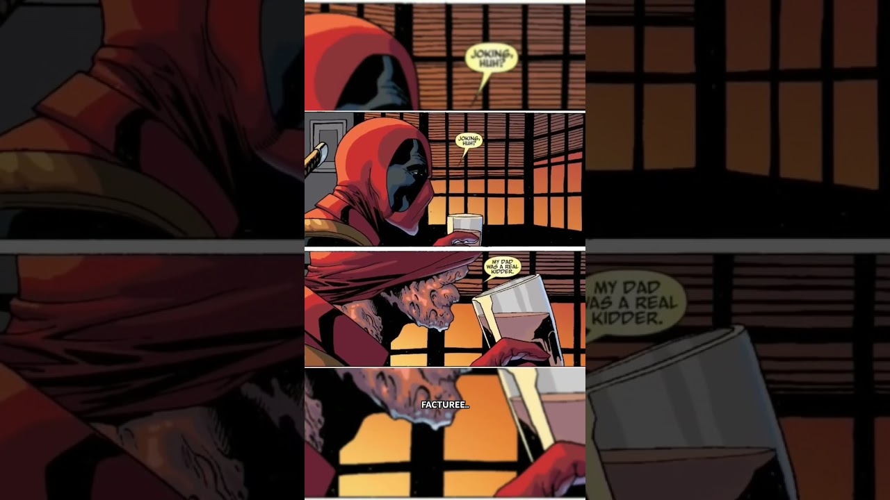 Why Deadpool Jokes So Much... #shorts #youtubeshorts