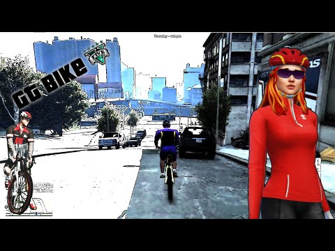 A Wonderful Cycling in Liberty City Part 1 (GTAV + GTBikeV mods)
