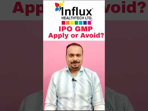 Influx Healthtech IPO GMP Today | #influx #influxhealthtechipo #ipogmp #latestipo #ipoupdate #gmp