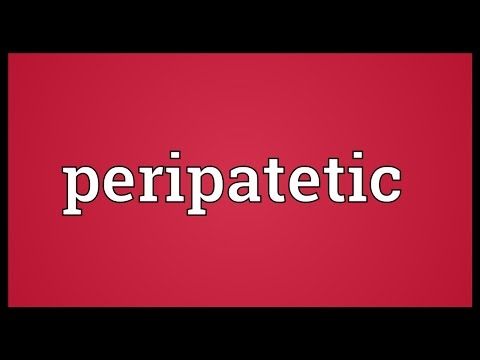 Peripatetic Meaning