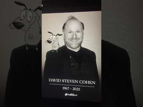 Fallecimiento de David Steven Cohen ( creador de la icónica serie de Coraje el Perro Cobarde).