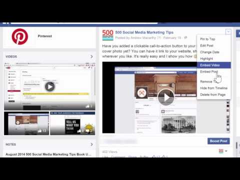 How to Embed A Video On Facebook (New Facebook Video Player)