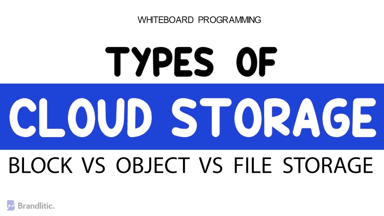 Understanding Cloud Storage: Block, Object, and File Storage Explained ... Understanding Cloud Storage: Block, Object, and File Storage Explained ...