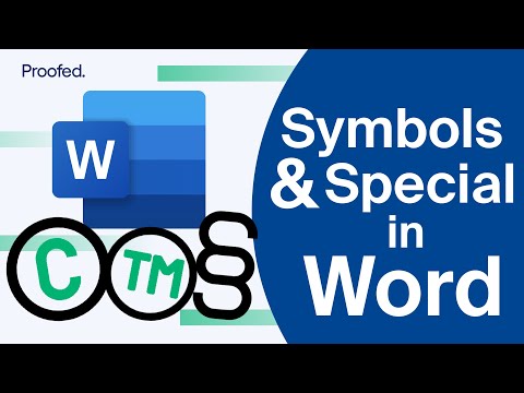 Symbols & Special Characters in MS Word for Mac | Proofed