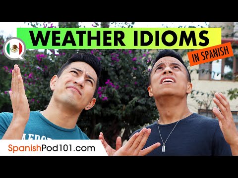Weather Idioms in Spanish You Must Know