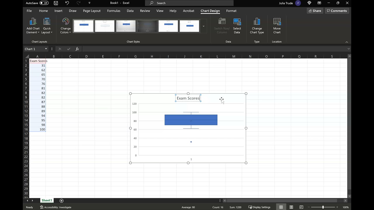 Technology   Summarizing Numerical Data with Excel