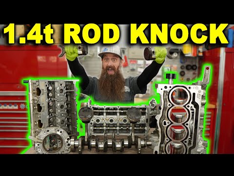 1.4 Turbo Engine Teardown After Engine Failure ~ Rod Knock