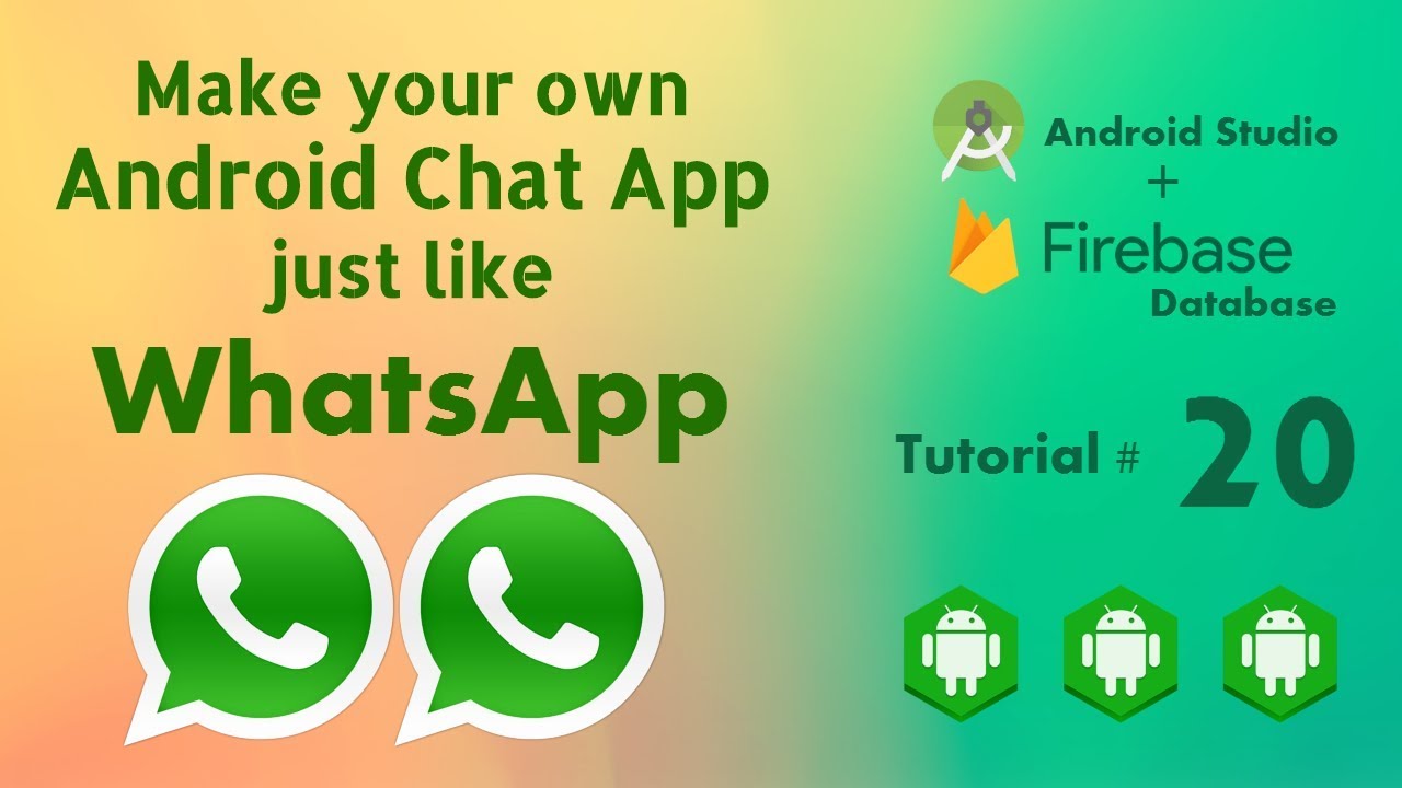 Firebase Group Chat Android Studio - 20 - Android Group Chat Application using Firebase Database