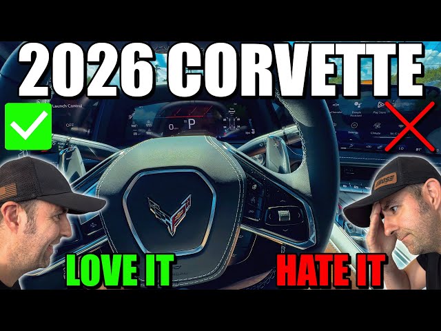 Exploring the 2026 Corvette C8: A Comprehensive Review of the Good, Bad ...