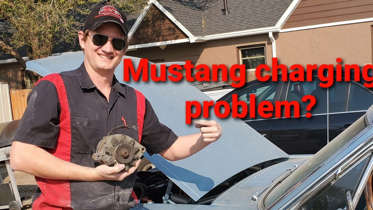 1965 Ford Mustang alternator & harness-diagnostics & replacement.