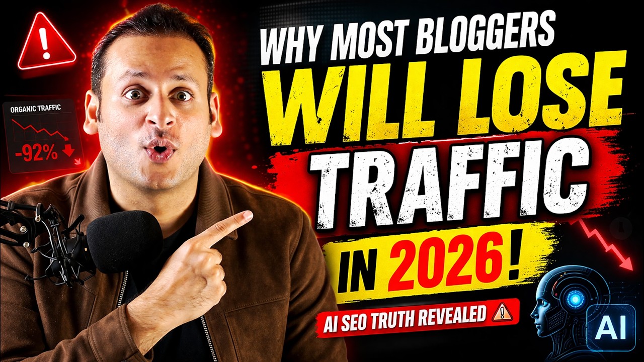 Most Bloggers Will Be Wiped Out in 2026 (AI SEO Reality)