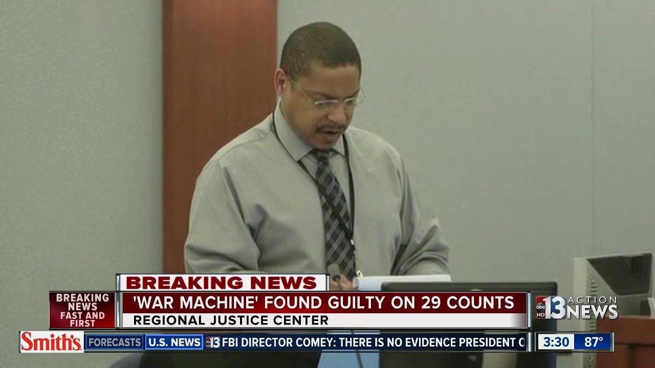Jury reaches verdict in War Machine trial