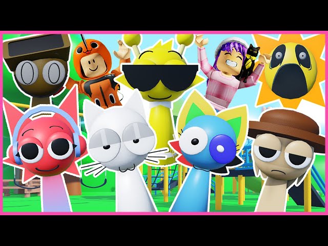 Roblox Summer - Gamepass ตามหาที่ซ่อนลับ 4 Badges ในแมพ 3D Sprunki RP ...