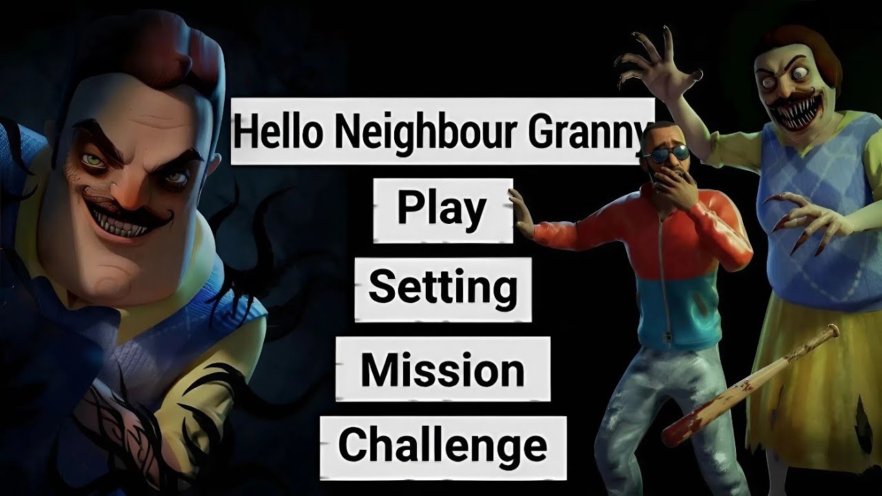 NEW UPDATE HELLO NEIGHBOR GRANNY MODE IN INDIAN BIKE DRIVING 3D || K-RICH ||