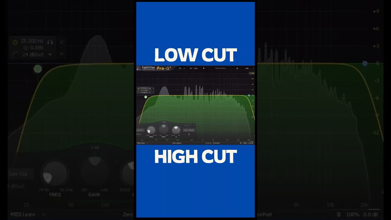 Low Cut & High Cut – Essential EQ Filters! 🎛️🔥