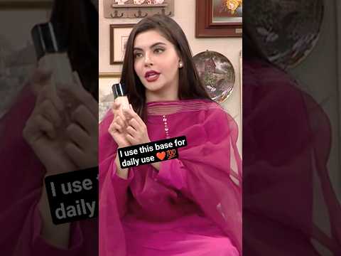 NIDA Yasir favorite foundation for daily use |good morning Pakistan 🔥#shorts