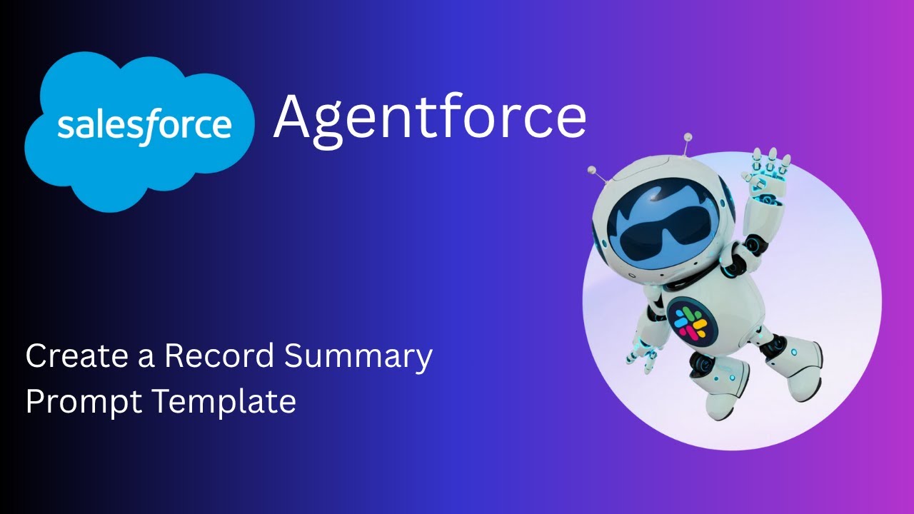 Create a Record Summary Prompt Template