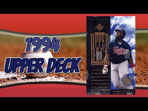 1994 Upper Deck Baseball Hobby Box Break! Derek Jeter Parallel! Mickey Mantle Inserts!