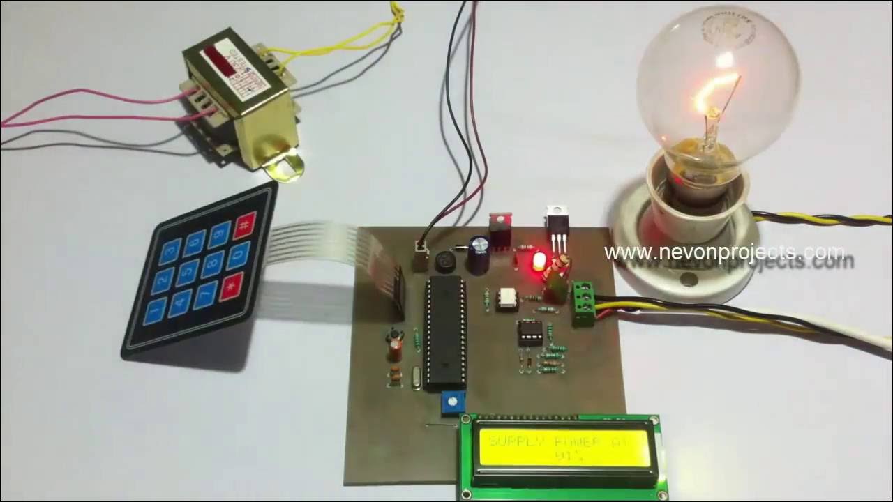 Programmable AC Power Control Using PIC